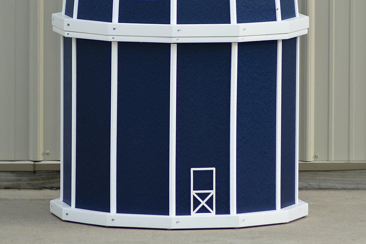 10 foot Solar and Electric Powered Poly Lighthouse. (Poly Lumber Light ...